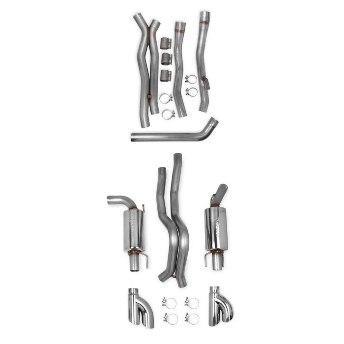 Holley 1982 1992 Camaro Hooker Blackheart Engine Swap Header Back Exhaust System Chevrolet Berlinetta Sport Z28 Iroc Z Indianapolis 500